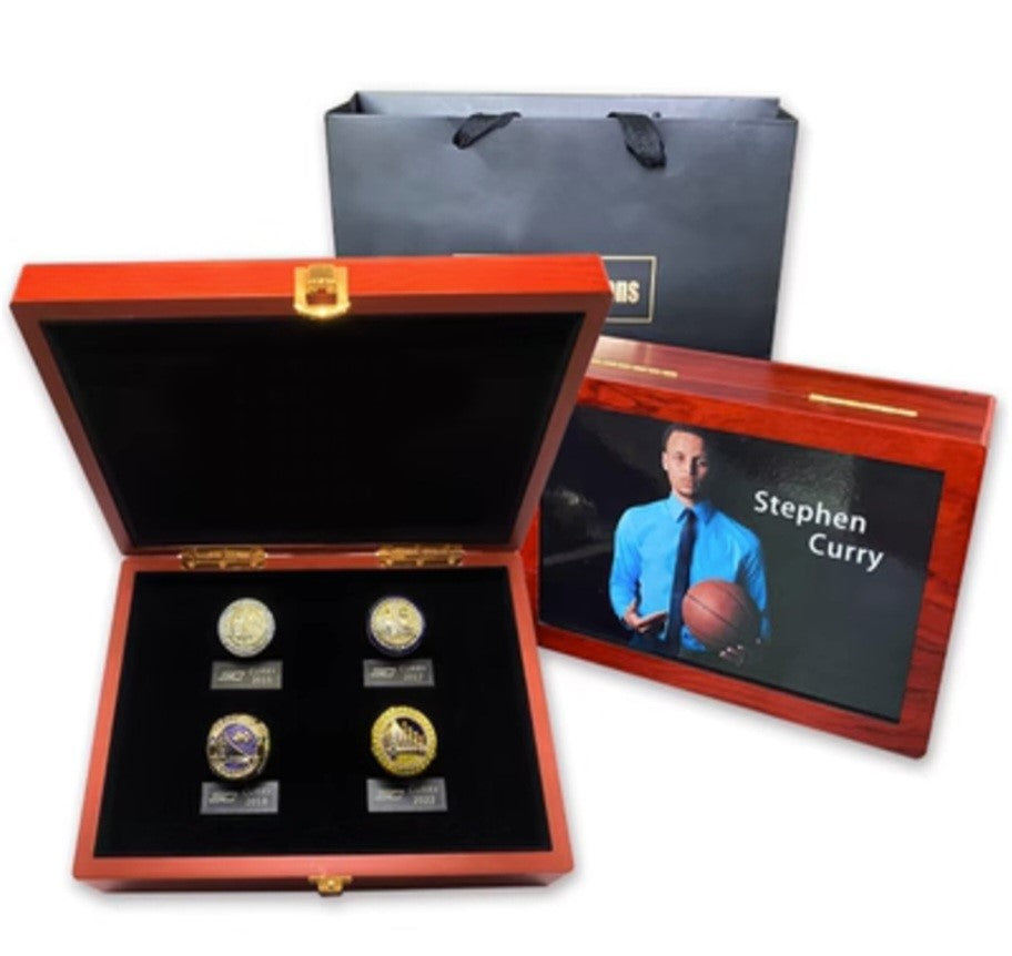 Steph Curry, Golden State Warriors Championship Rings. – Big 3 Collectables