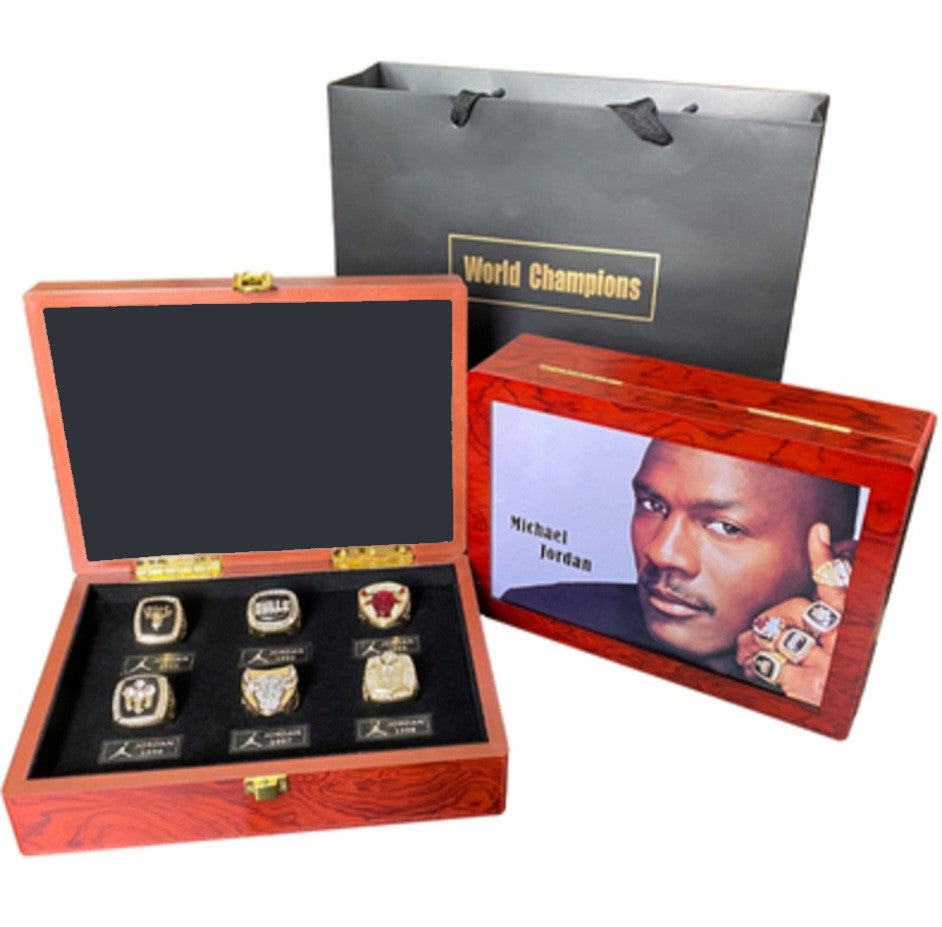 Michael Jordan Chicago Bulls Championship Rings. – Big 3 Collectables