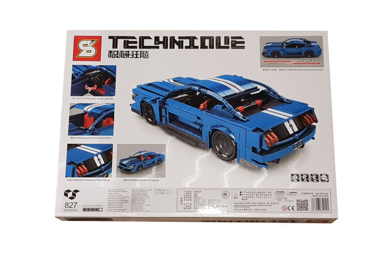 Ford Mustang Style Building Blocks – Big 3 Collectables